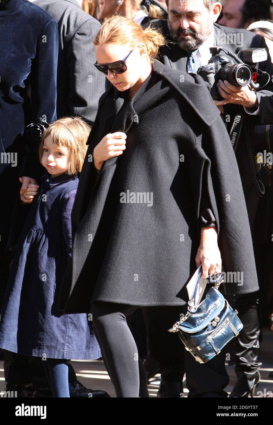 Stella McCartney attending the memorial service for Isabella Blow at ...