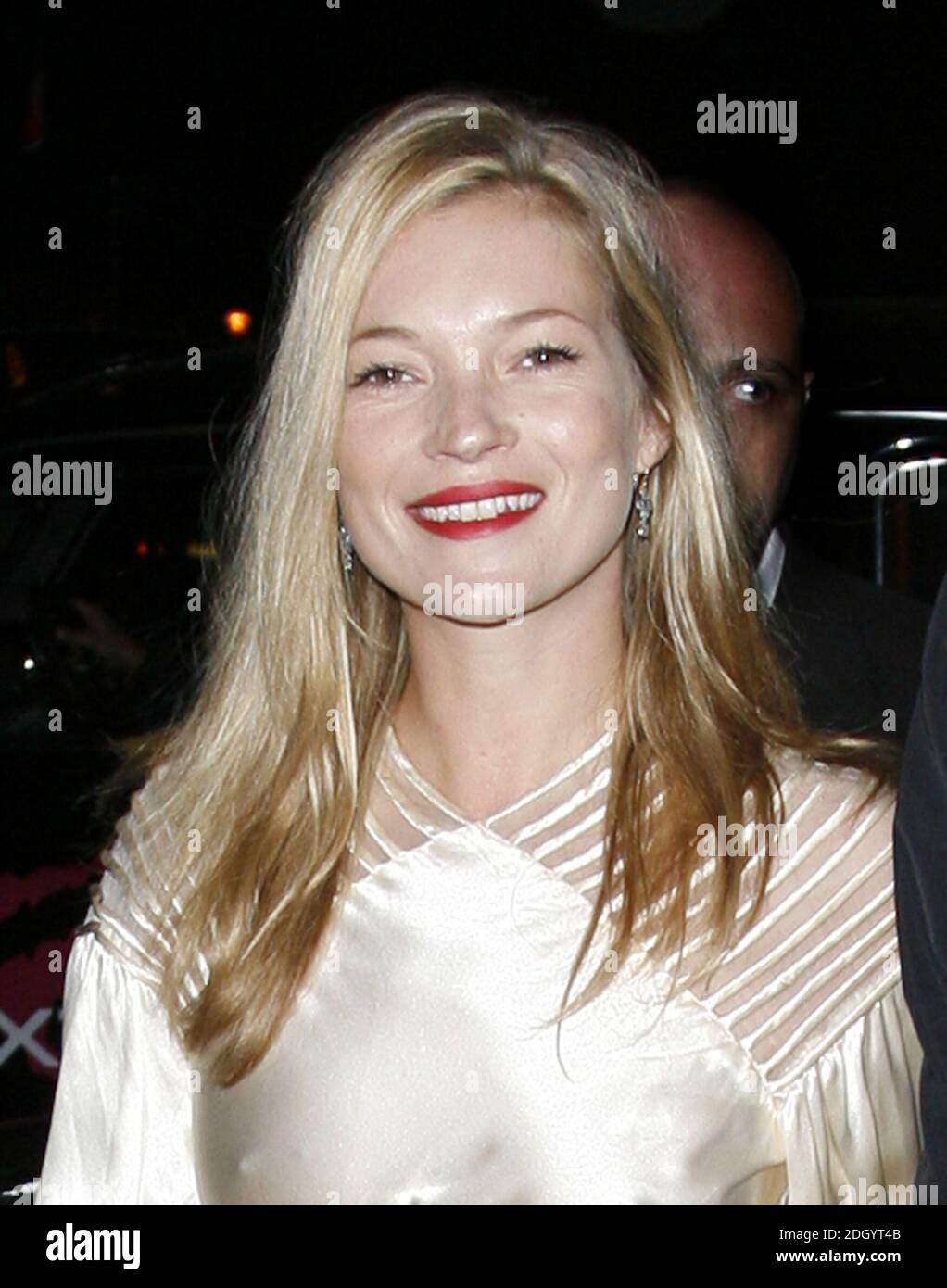Kate Moss arriving or the Golden Age of Couture Gala at the Victoria ...
