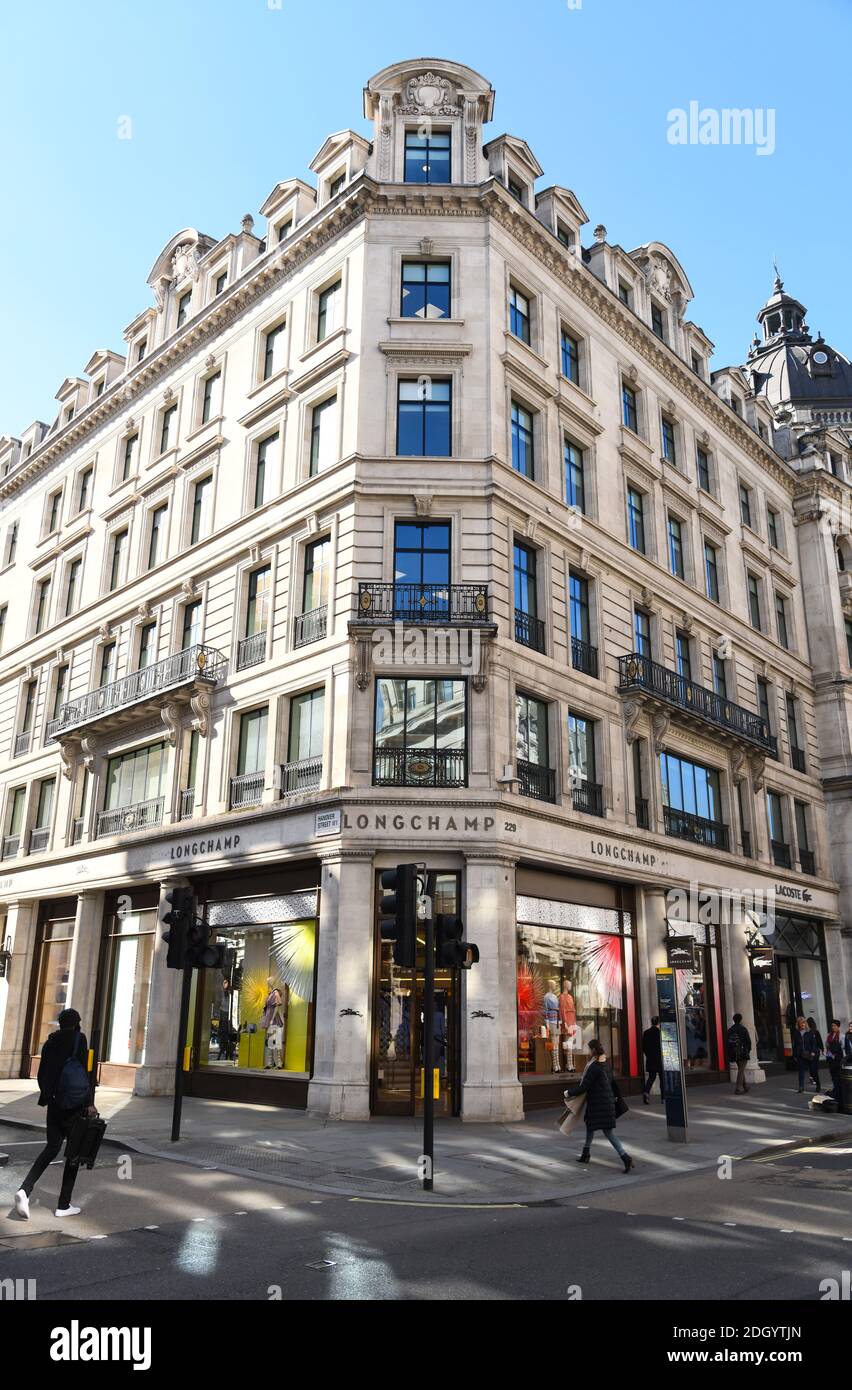 Longchamp, Regent Street, London. Photo credit should read: Doug Peters ...