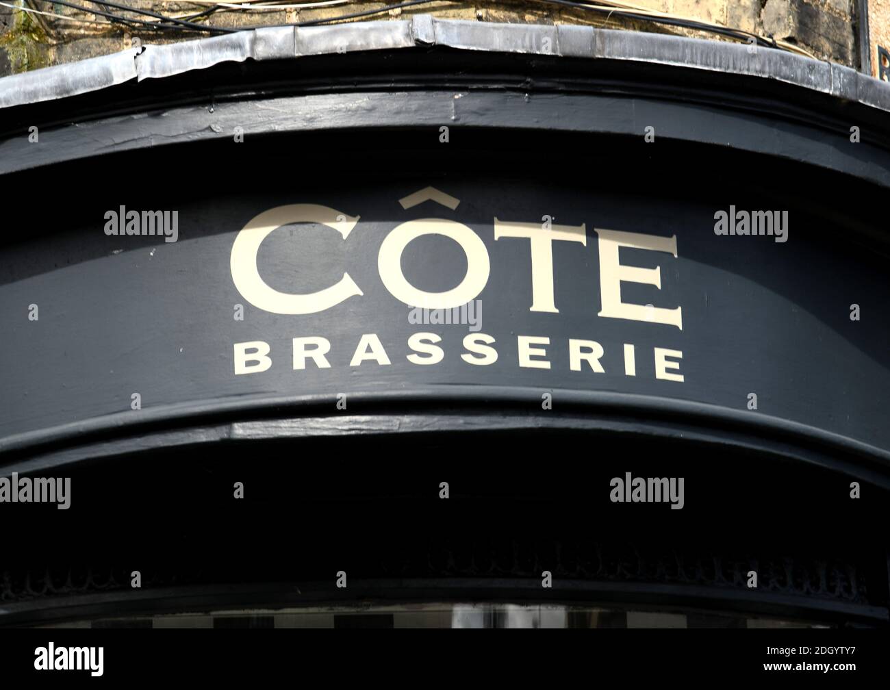 Cote Brasserie restaurant, Cambridge City Centre. Photo credit should ...