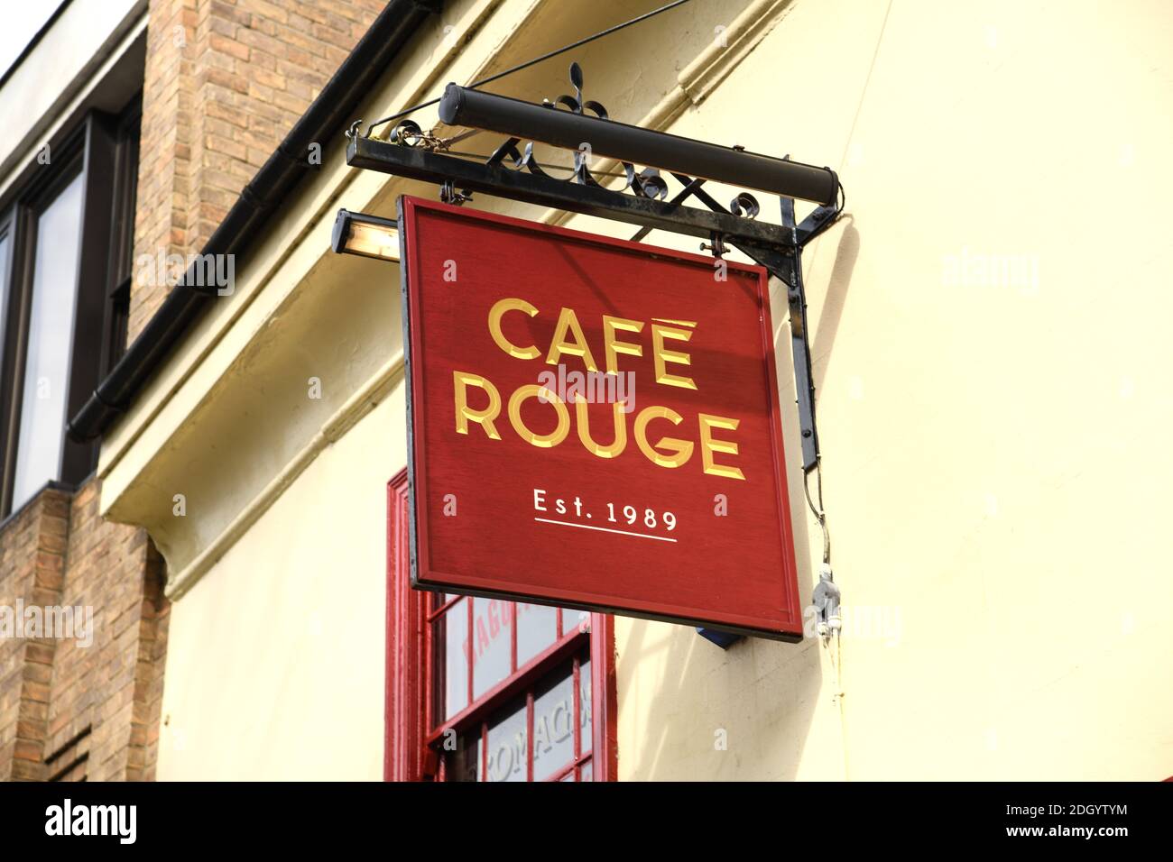 Cafe Rouge restaurant, Cambridge City Centre. Photo credit should read ...