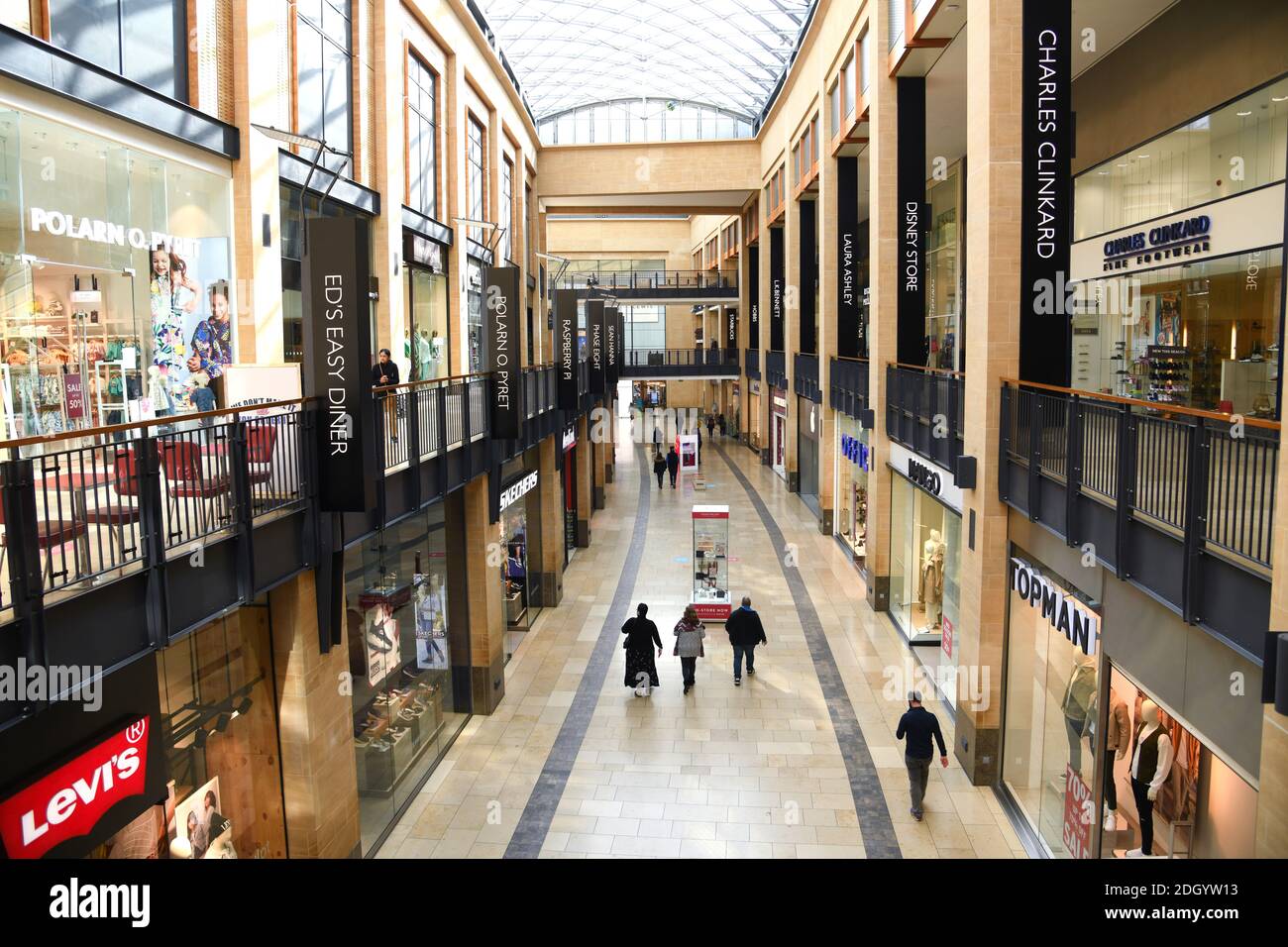 The Grand Arcade, Cambridge City Centre. Photo credit should read: Doug ...