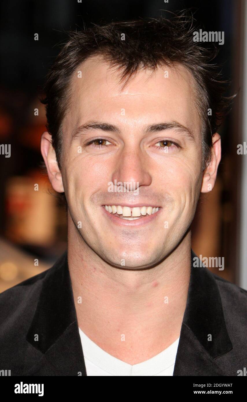 Blair McDonough arriving at the premiere of Kenny at the Odeon West End ...