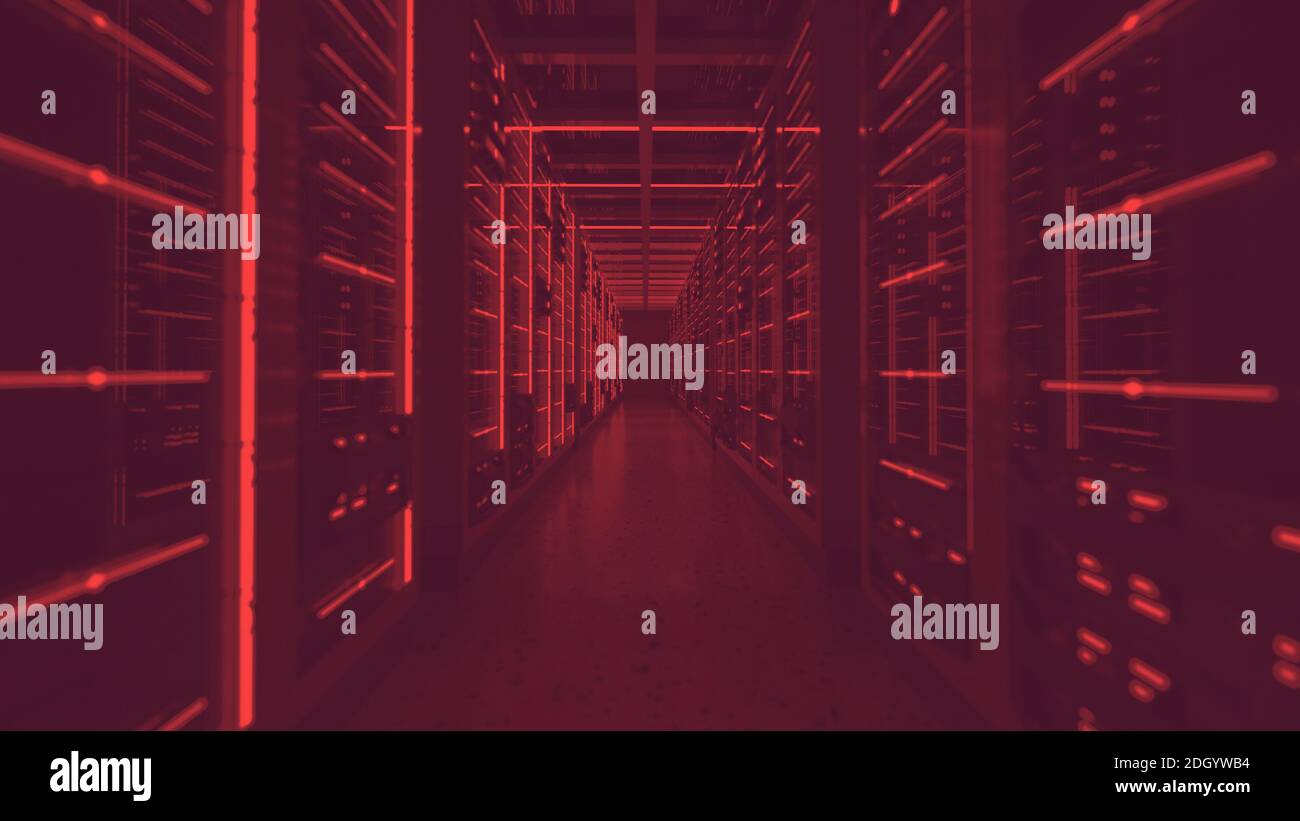 Computer server room lights hi-res stock photography and images - Alamy