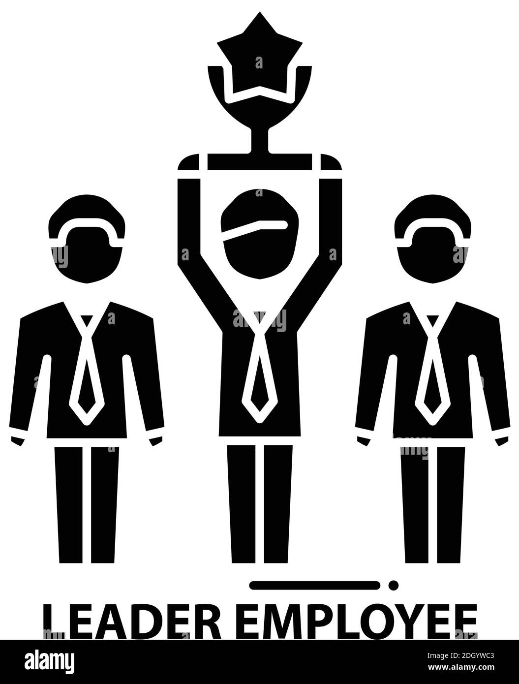 Leader Icon Black And White