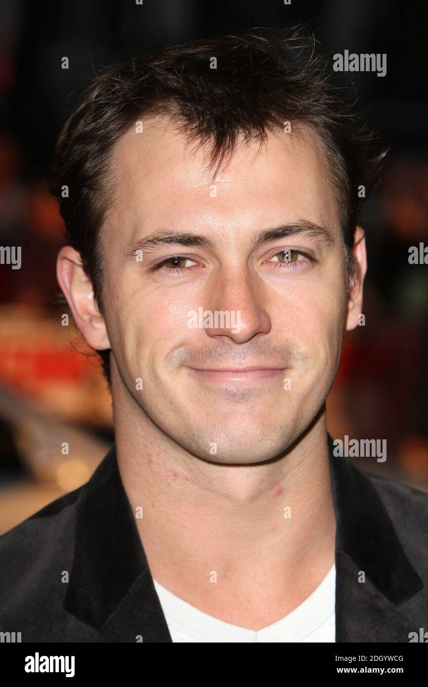Blair McDonough arriving at the premiere of Kenny at the Odeon West End ...