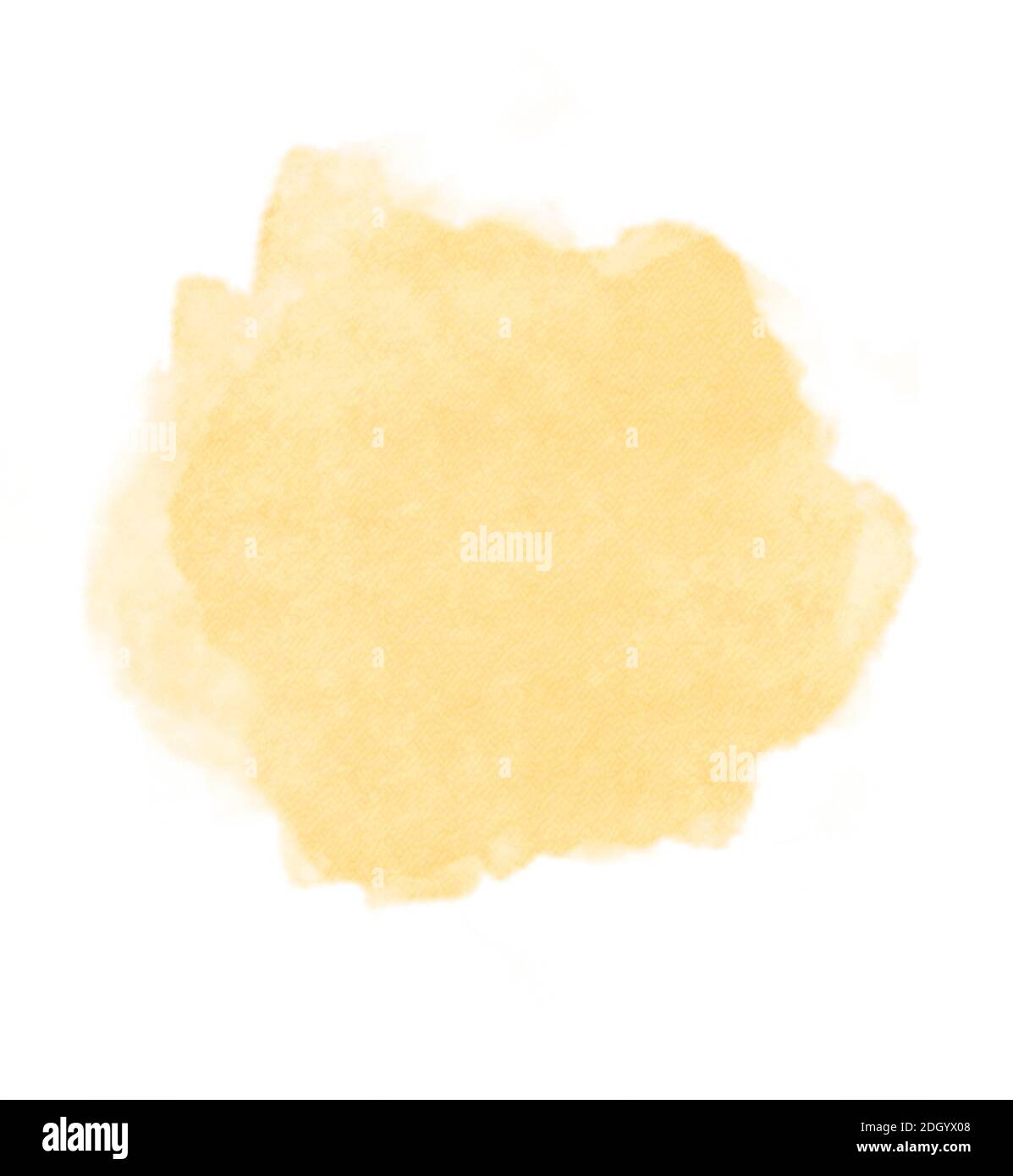 Abstract textured soft yellow gold watercolor well use as background ...