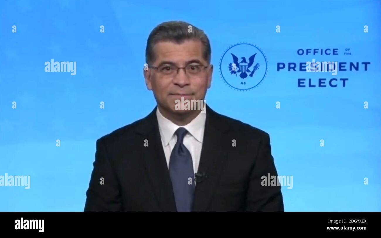 Xavier becerra 2020 hi-res stock photography and images - Alamy