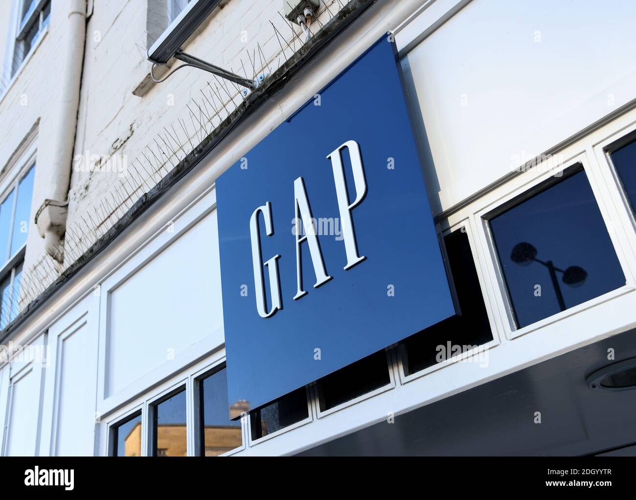 Gap store in Cambridge city centre during the Coronavirus lockdown ...