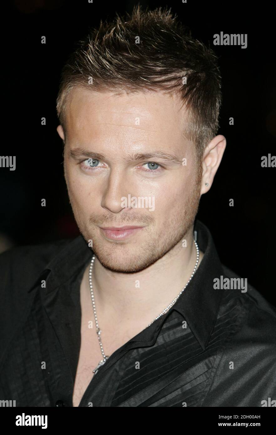 Kian Egan from Westlife arriving at the Variety Club Showbiz Awards ...
