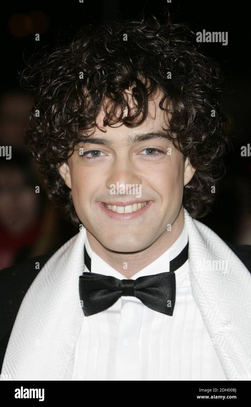 Lee Mead arriving at the Variety Club Showbiz Awards 2007, The Hilton ...