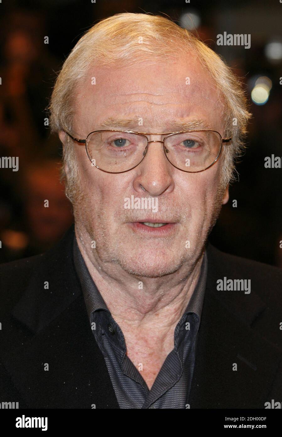 Sir Michael Caine arriving at the premiere of Sleuth, Odeon West End ...