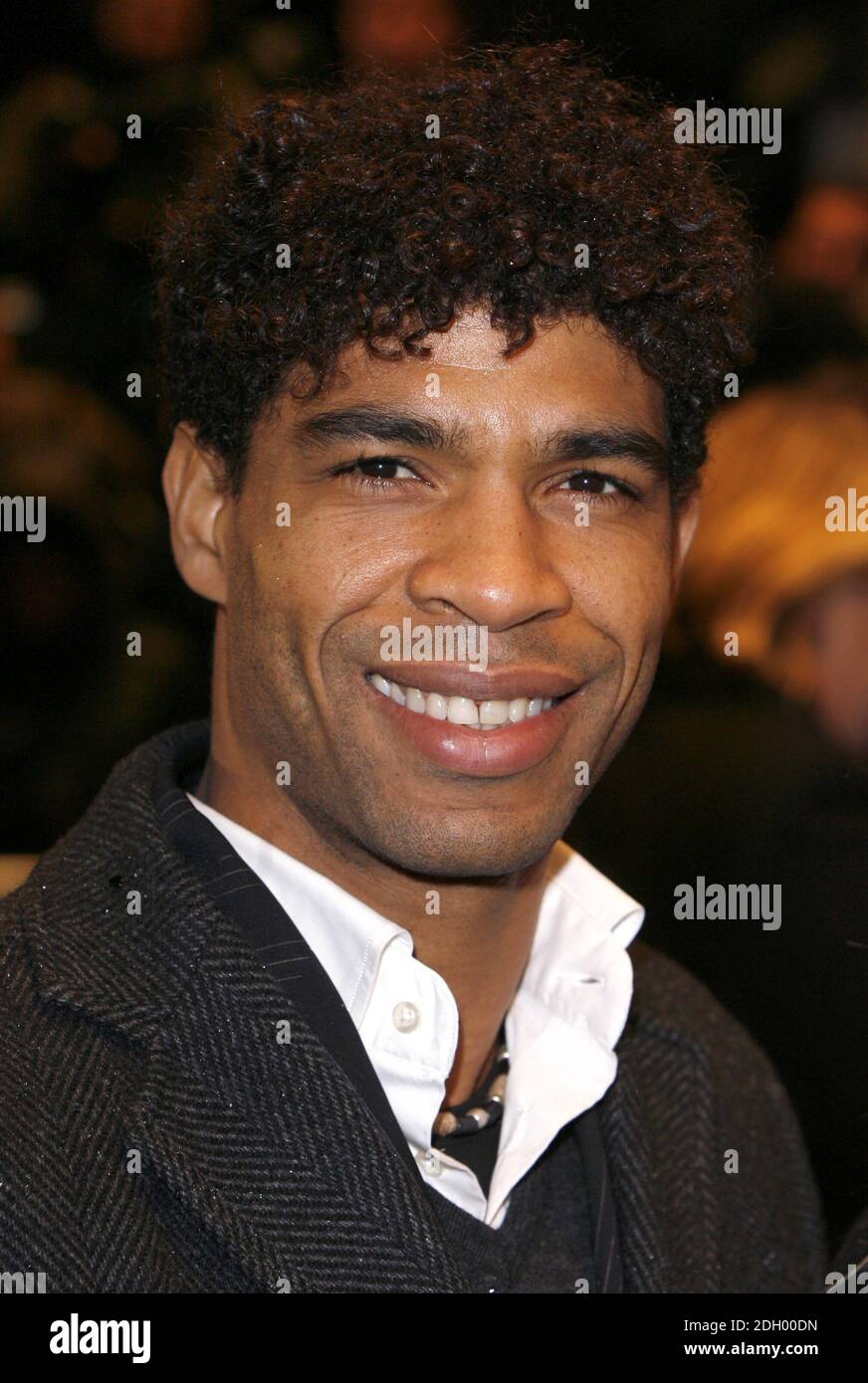 Carlos Acosta arriving at the premiere of Sleuth, Odeon West End Cinema ...