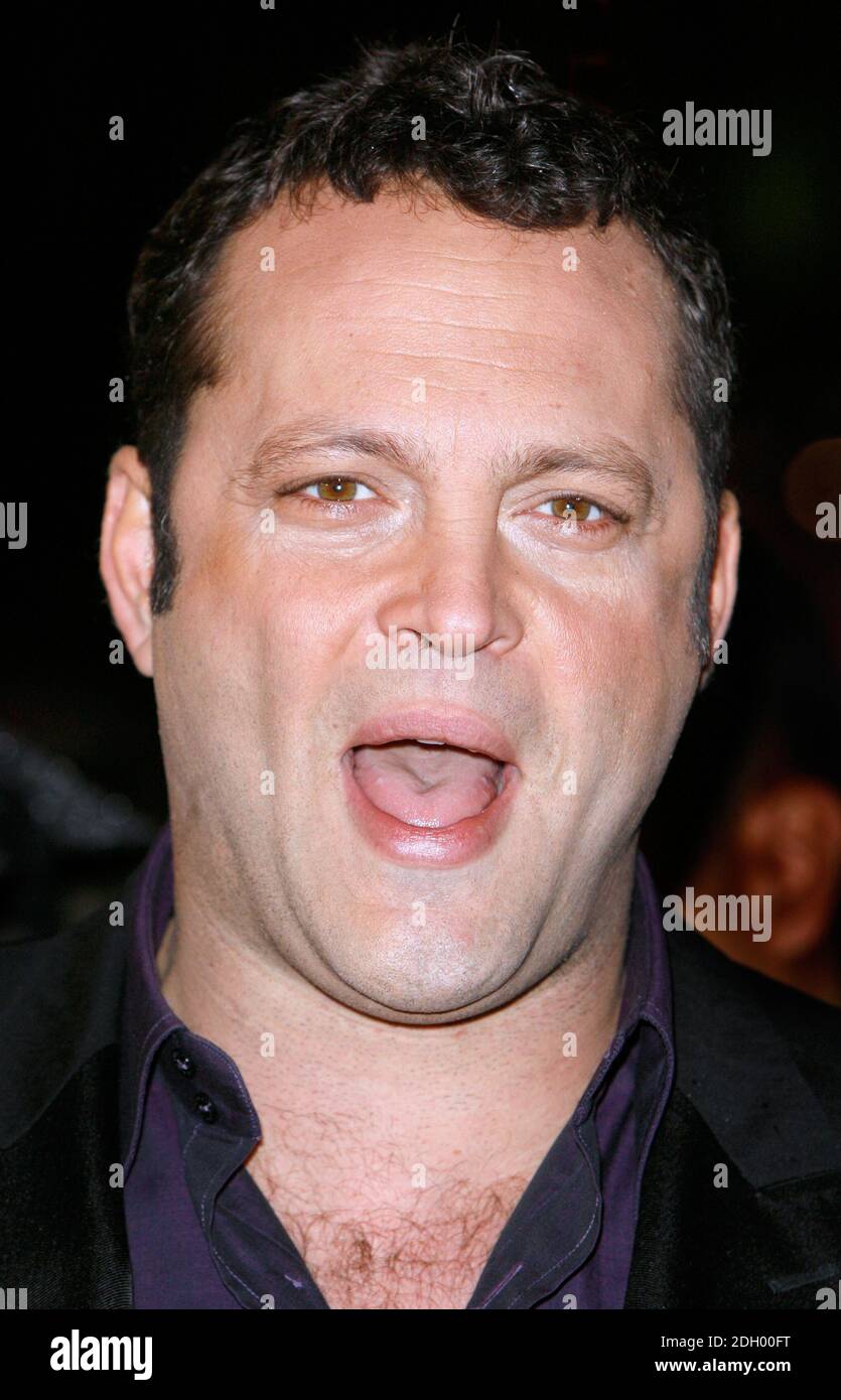 Vince Vaughn arriving at the European Premiere of Fred Claus at the ...
