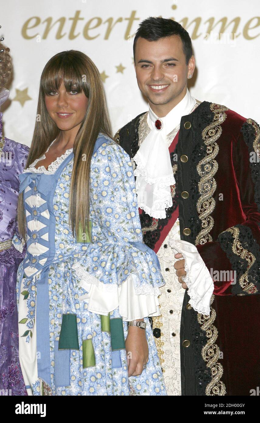 Michelle Heaton and husband Andy Scott Lee during a photocall to launch ...