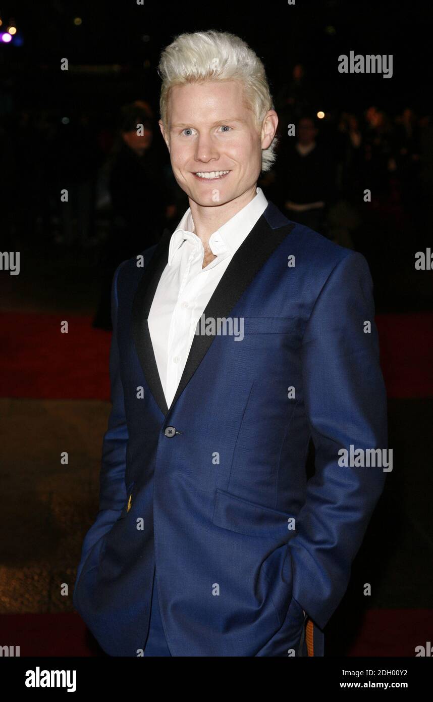 Rhydian arriving at the World Premiere of The Golden Compass, Odeon ...
