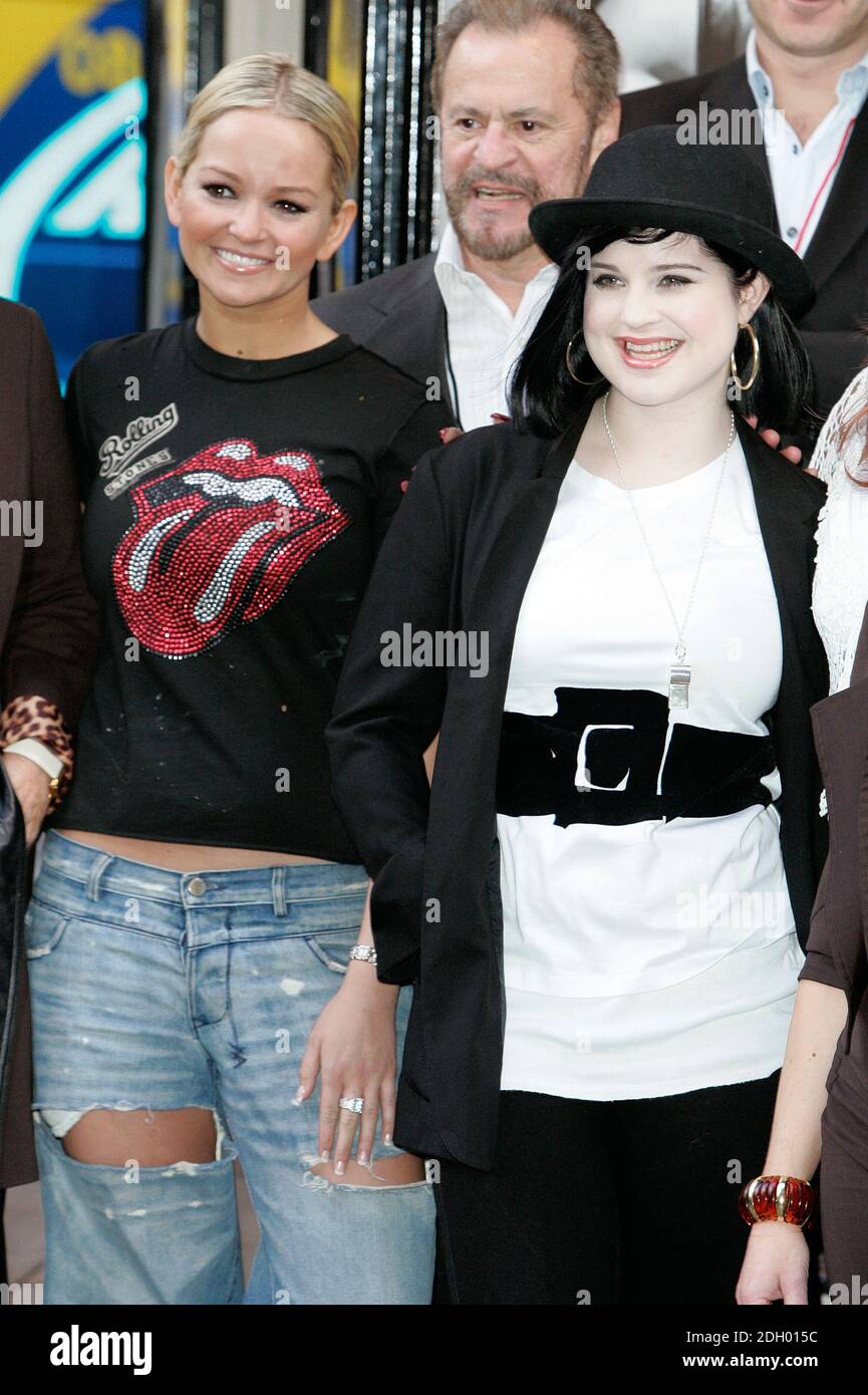 Jennifer Ellison and Kelly Osbourne attend a photocall to mark the 10th ...