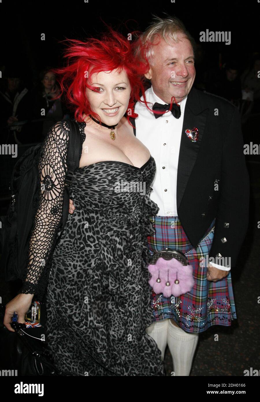 Jane Goldman and Christopher Biggins arrive for the 2007 British Comedy ...
