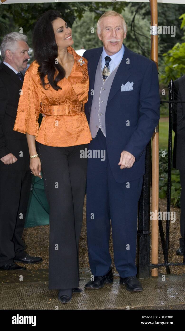Bruce Forsyth and wife Wilnelia arrive at Sir David Frost's Summer ...