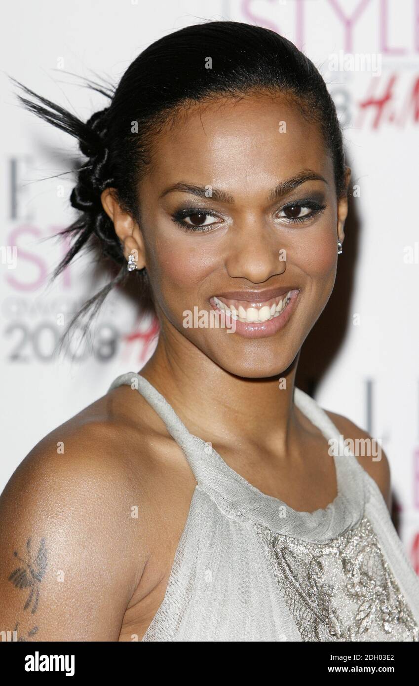 Freema Agyeman arrives for the ELLE Style Awards 2008, The Westway ...