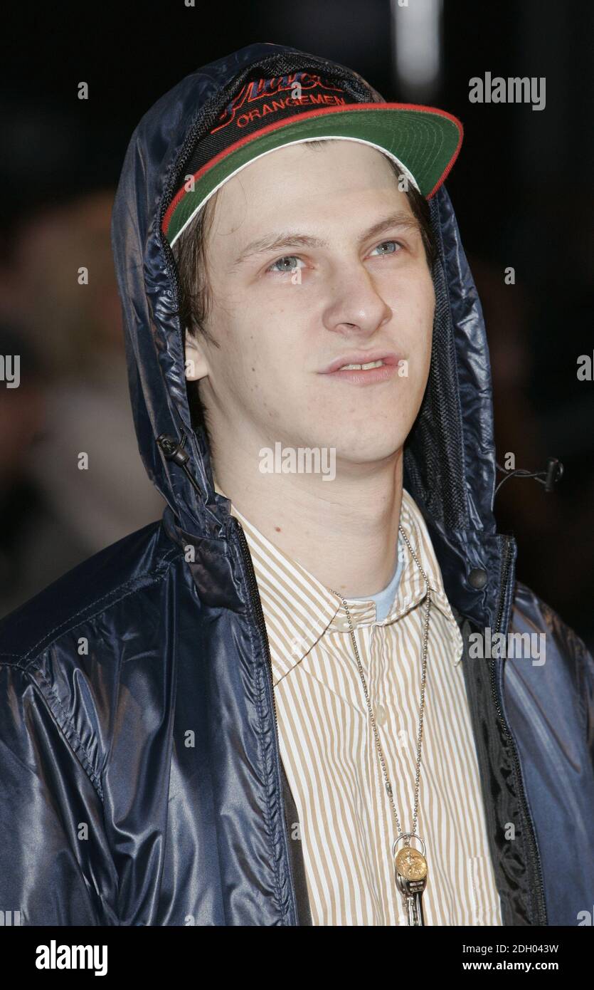 Jamie T arriving at the Brit Awards 2008, Earls Court, London Stock ...
