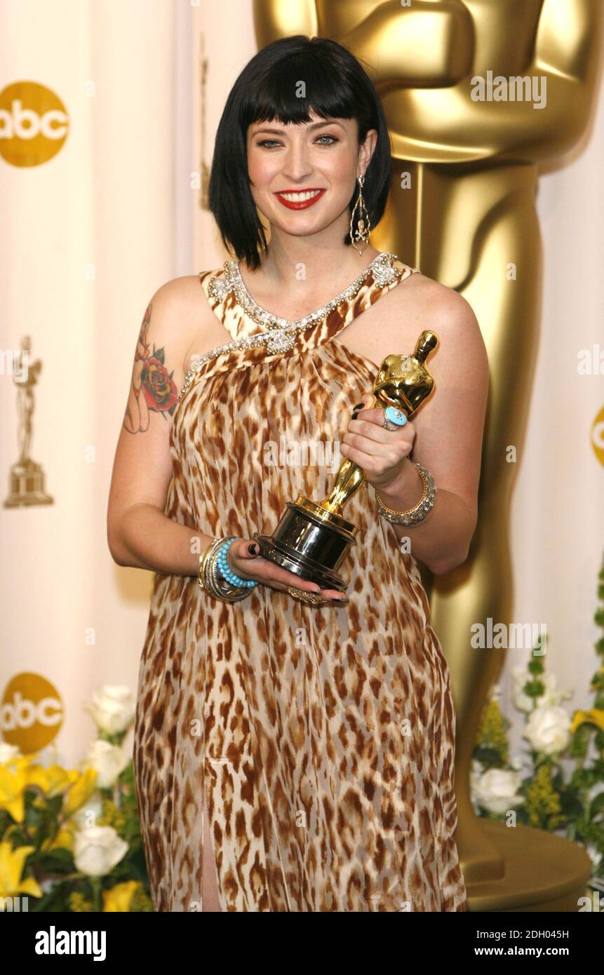 Diablo Cody with the award for Best Original Screenplay received for ...
