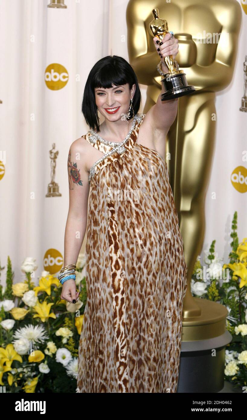 Diablo Cody with the award for Best Original Screenplay received for ...