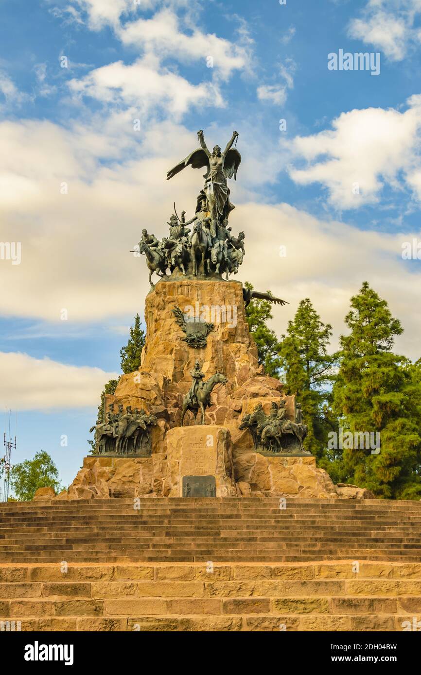 Andes Army Monument, Mendoza, Argentina Stock Photo - Alamy