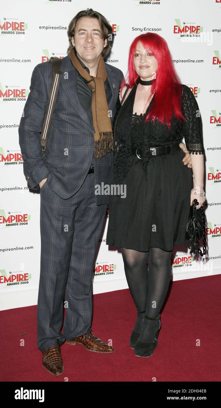 Jonathan ross wife hi-res stock photography and images - Alamy