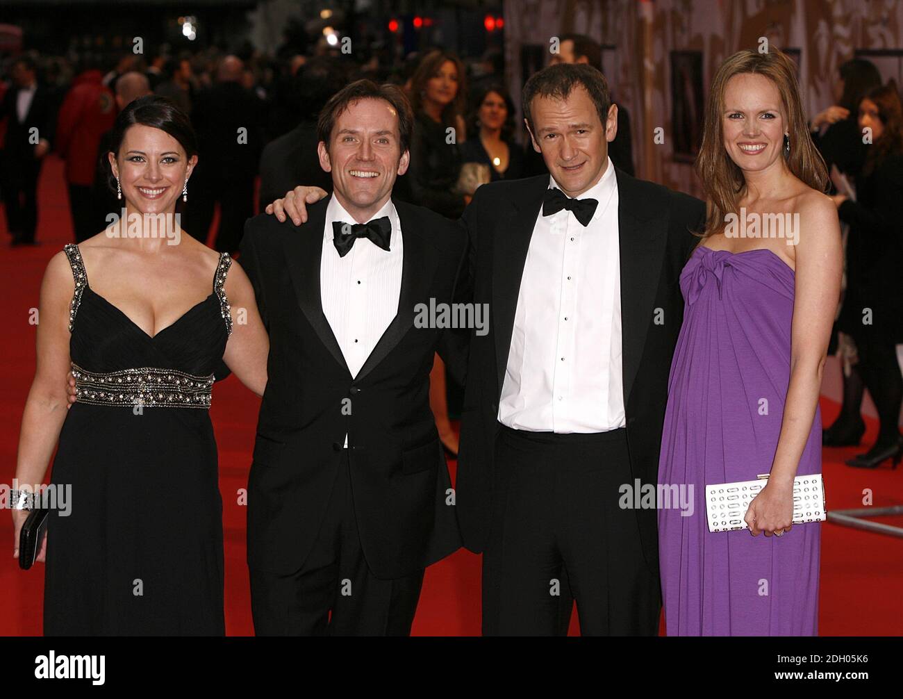 Ben Miller and Alexander Armstrong arrive for the British Academy ...