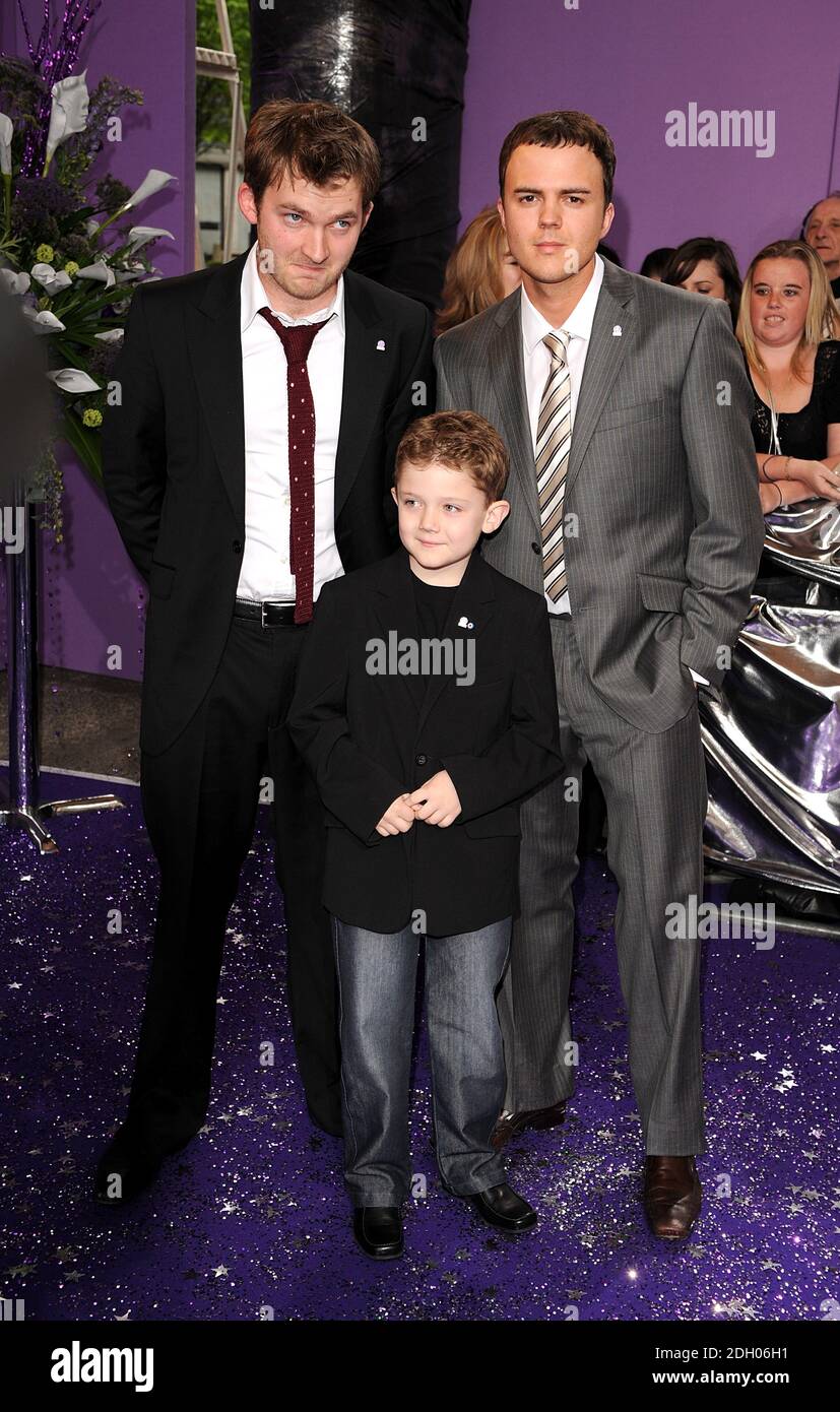 Matt Littler (left), Darren Jeffries (right) and Ellis Hollins arrive ...