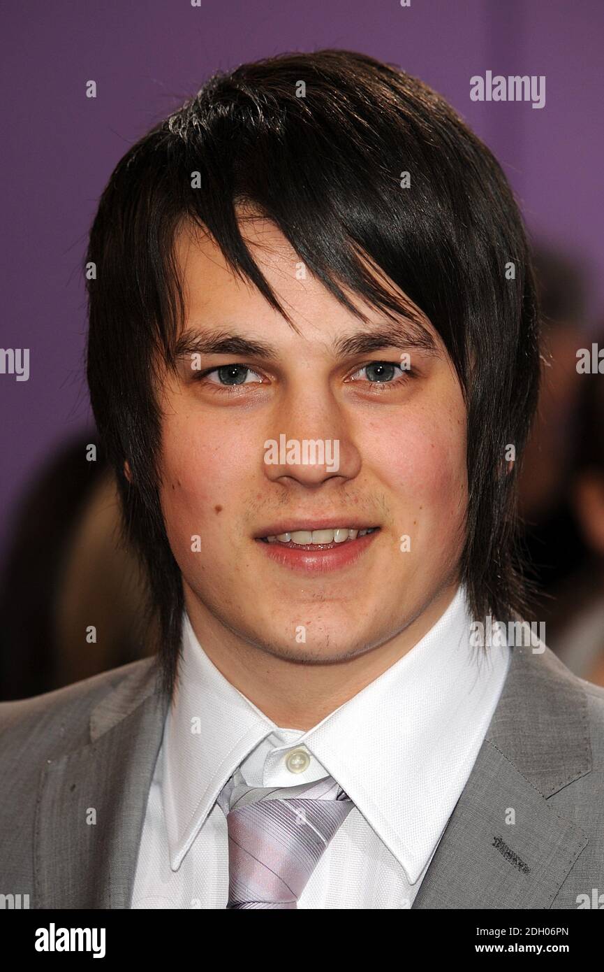 Aaron Sidwell arrives for the British Soap Awards 2008 at BBC ...