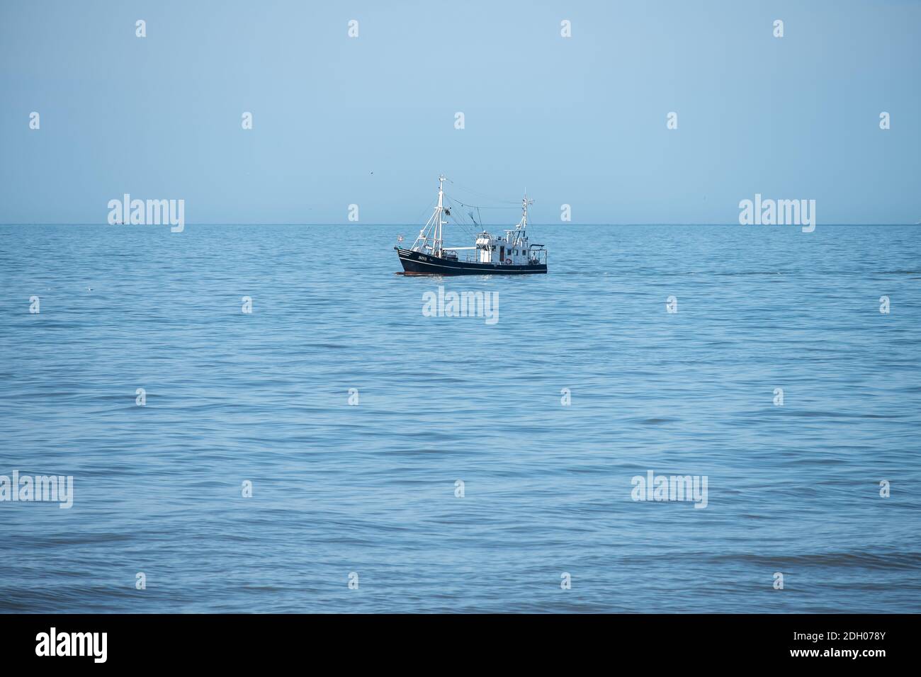 Trawler blue hull hi-res stock photography and images - Alamy