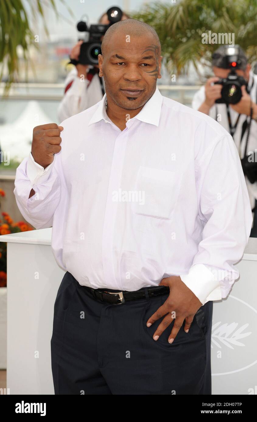 Mike Tyson attends a photocall for the documentary Tyson by director ...
