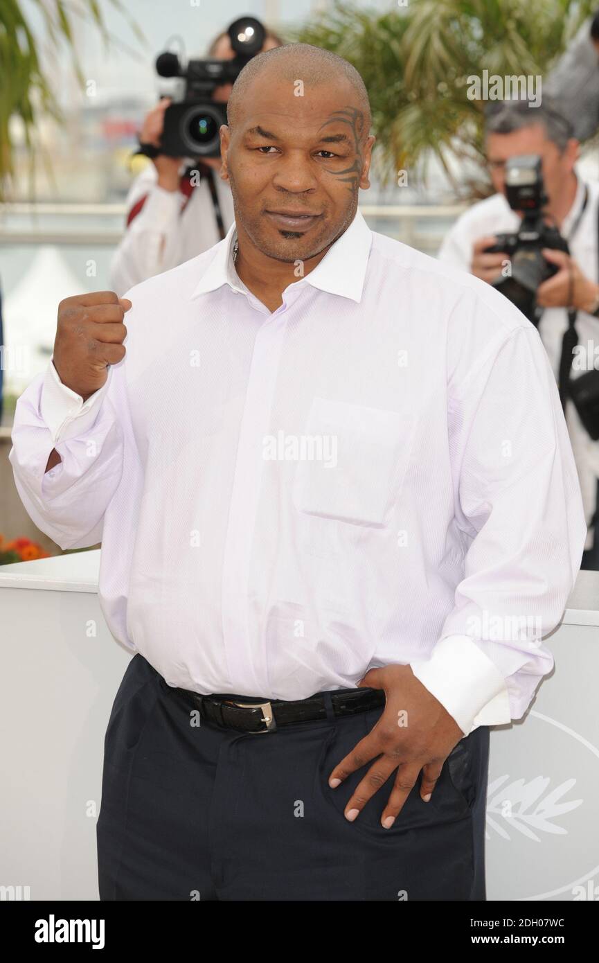 Mike Tyson attends a photocall for the documentary Tyson by director ...