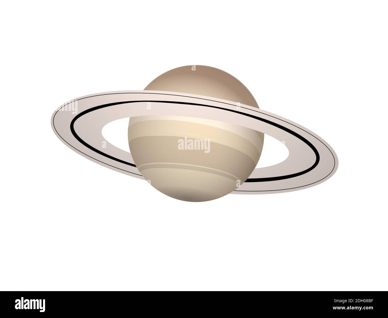 Saturn planet landscape hi-res stock photography and images - Alamy