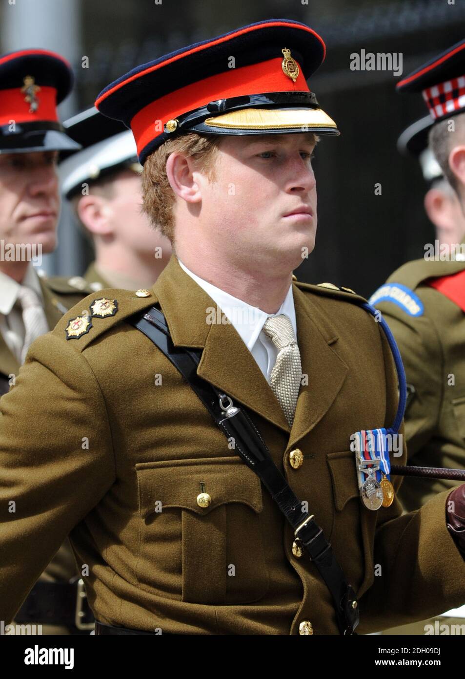 Prince Harry takes part in a memorial parade in Edinburgh to remember ...