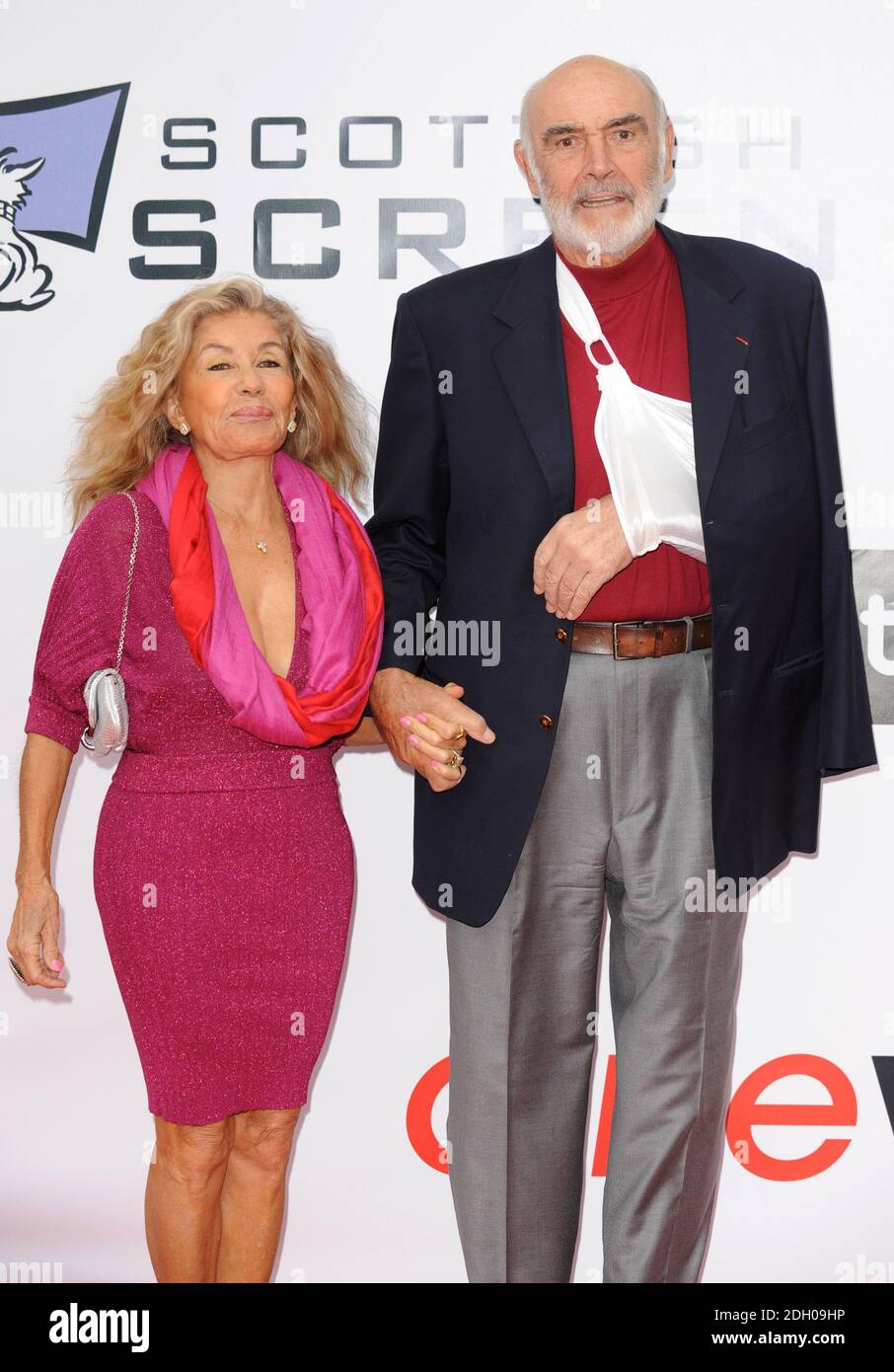 Sean Connery and wife Micheline arrive for the premiere of new film The ...