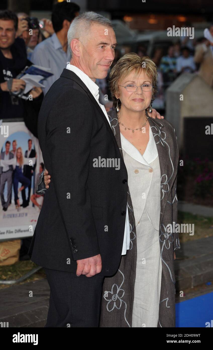 Julie Walters and husband Grant Roffey arriving for the world premiere ...