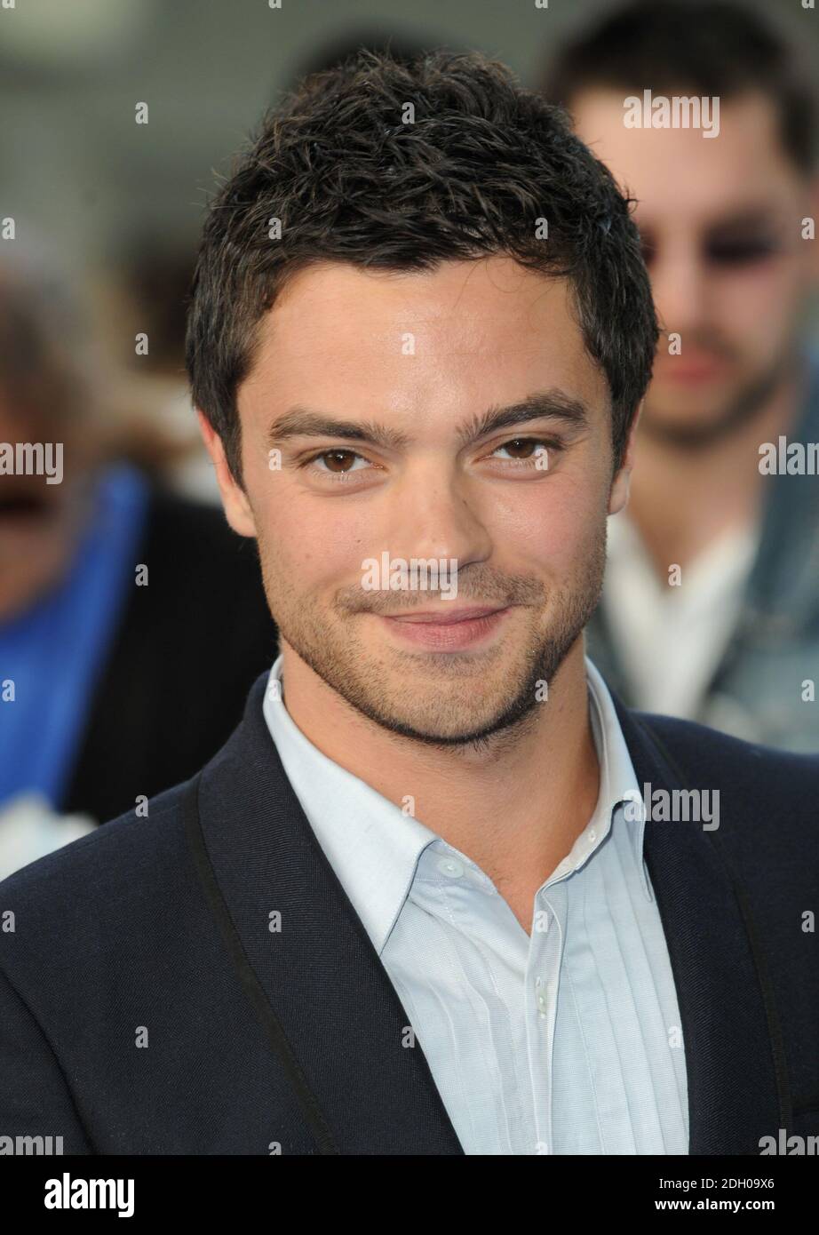 Dominic Cooper Arriving For The World Premiere Of Mamma Mia At The Odeon West End Cinema