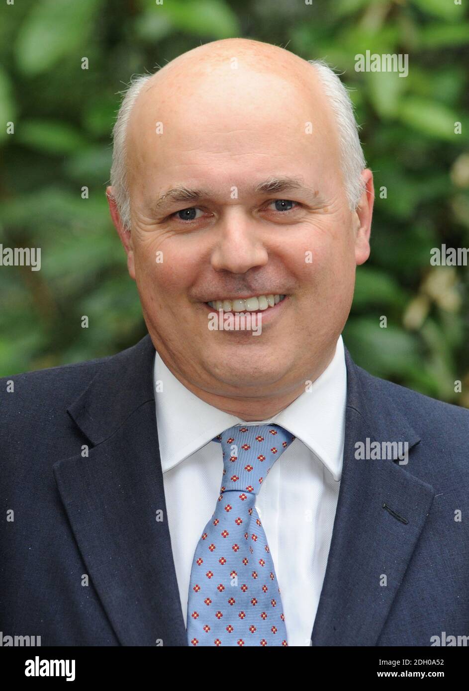 Ian Duncan Smith arrives at Sir David Frost's Summer Garden Party, in ...