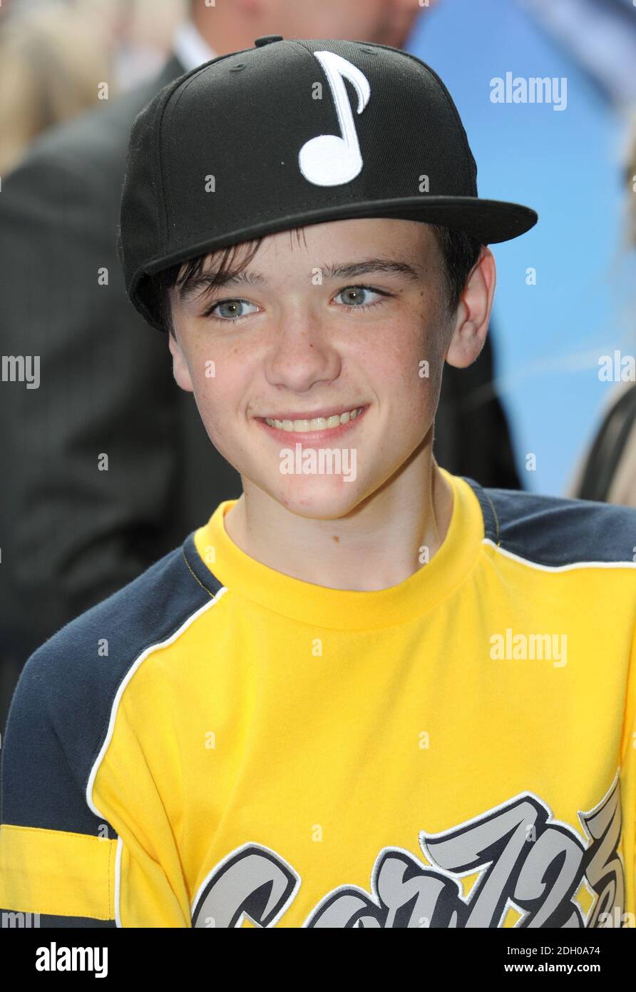 George Sampson arrives at the UK Premiere of WALL-E at the Empire ...