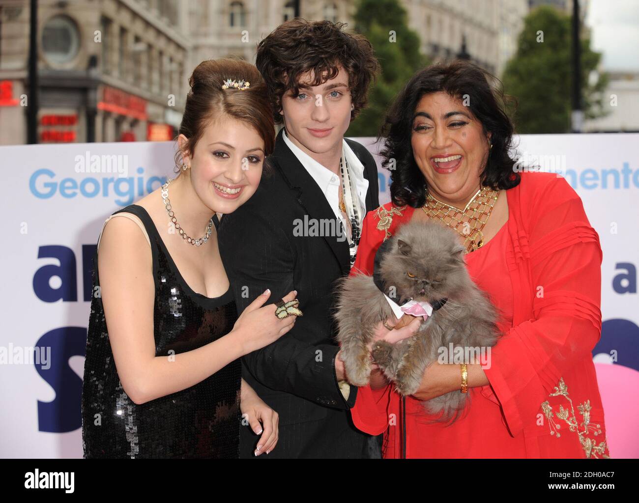 Georgia Groome And Aaron Johnson Photo Shoot