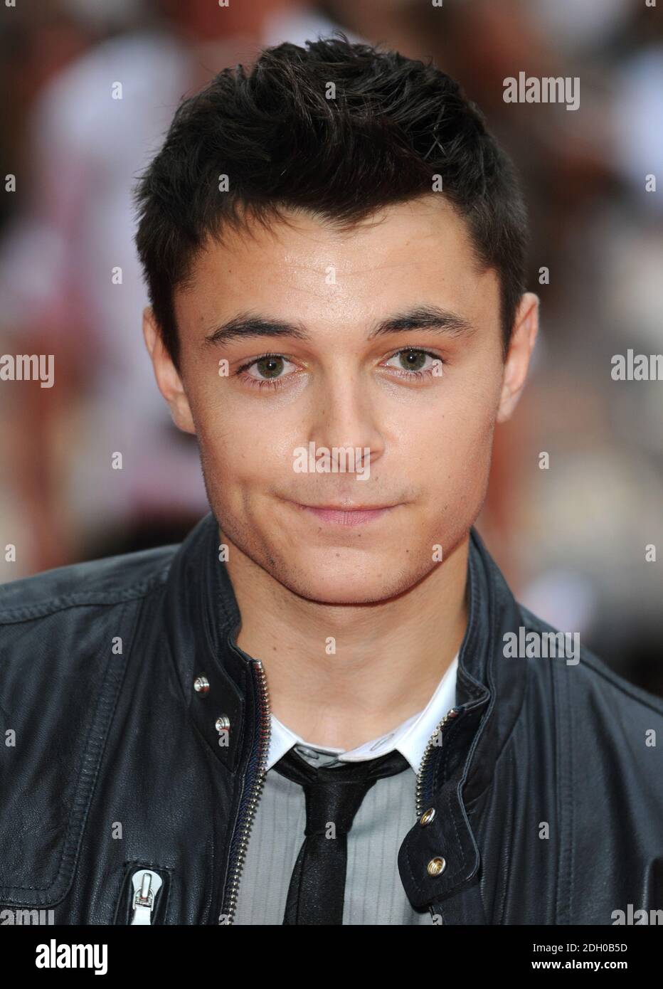 Leon Jackson arriving at the World Premiere of RocknRolla, Odeon West ...