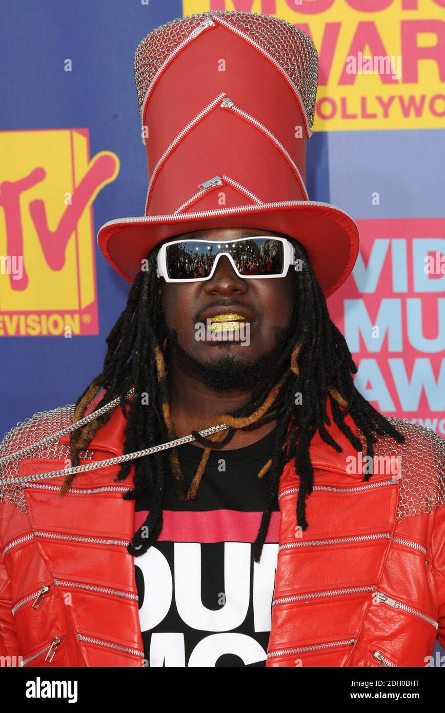 T Pain arrives for the 2008 MTV Video Music Awards at Paramount Studios ...