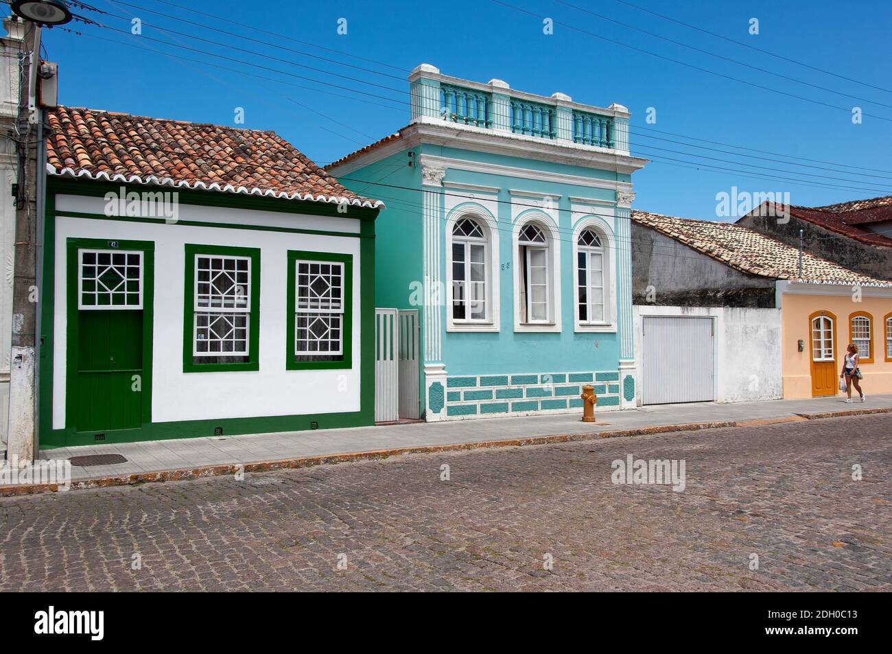 Laguna, Santa Catarina, Brazil: Historic town with Portuguese colonial ...
