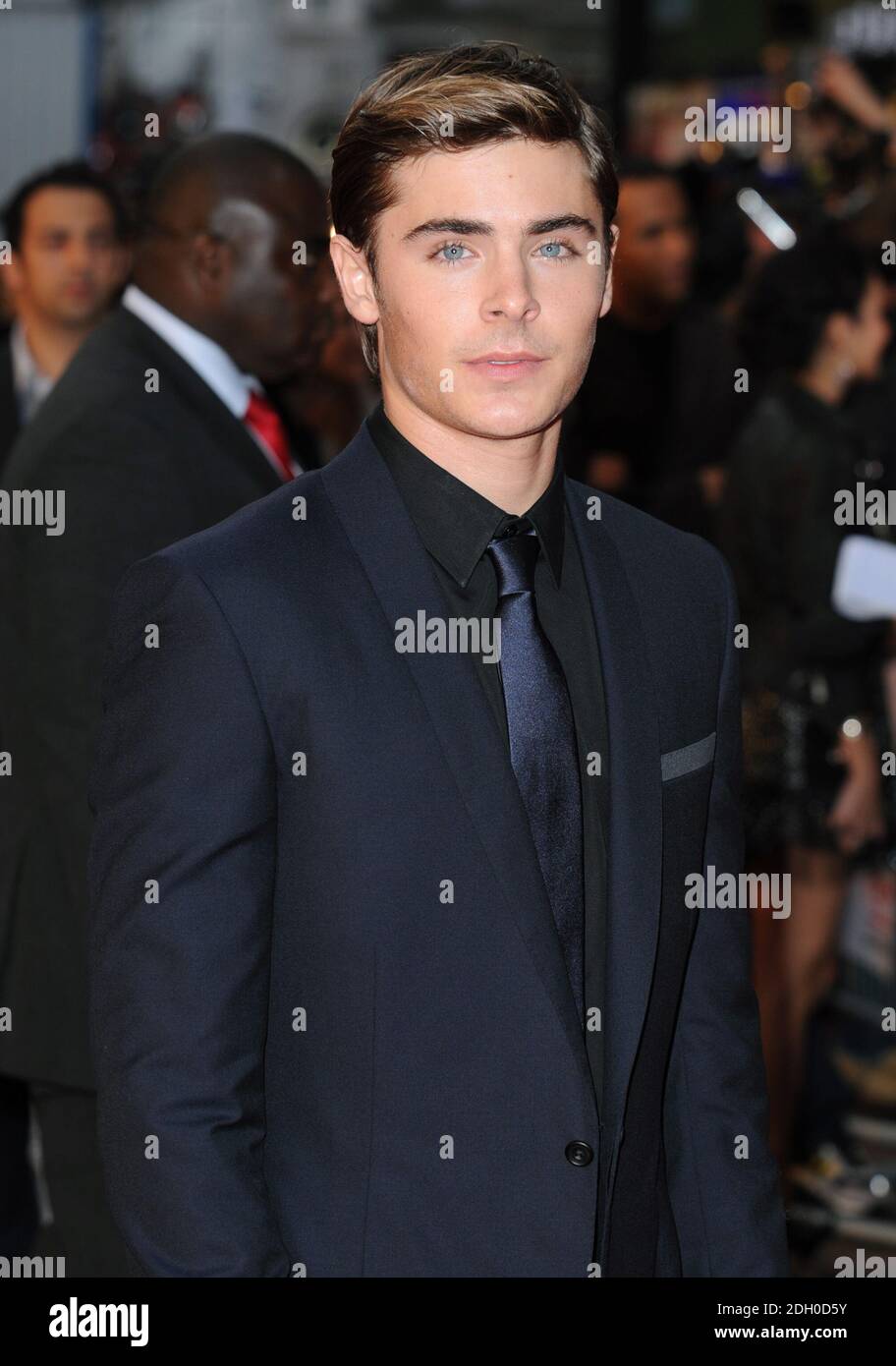 Zac Efron arriving at the UK Premiere of High School Musical 3, Senior ...