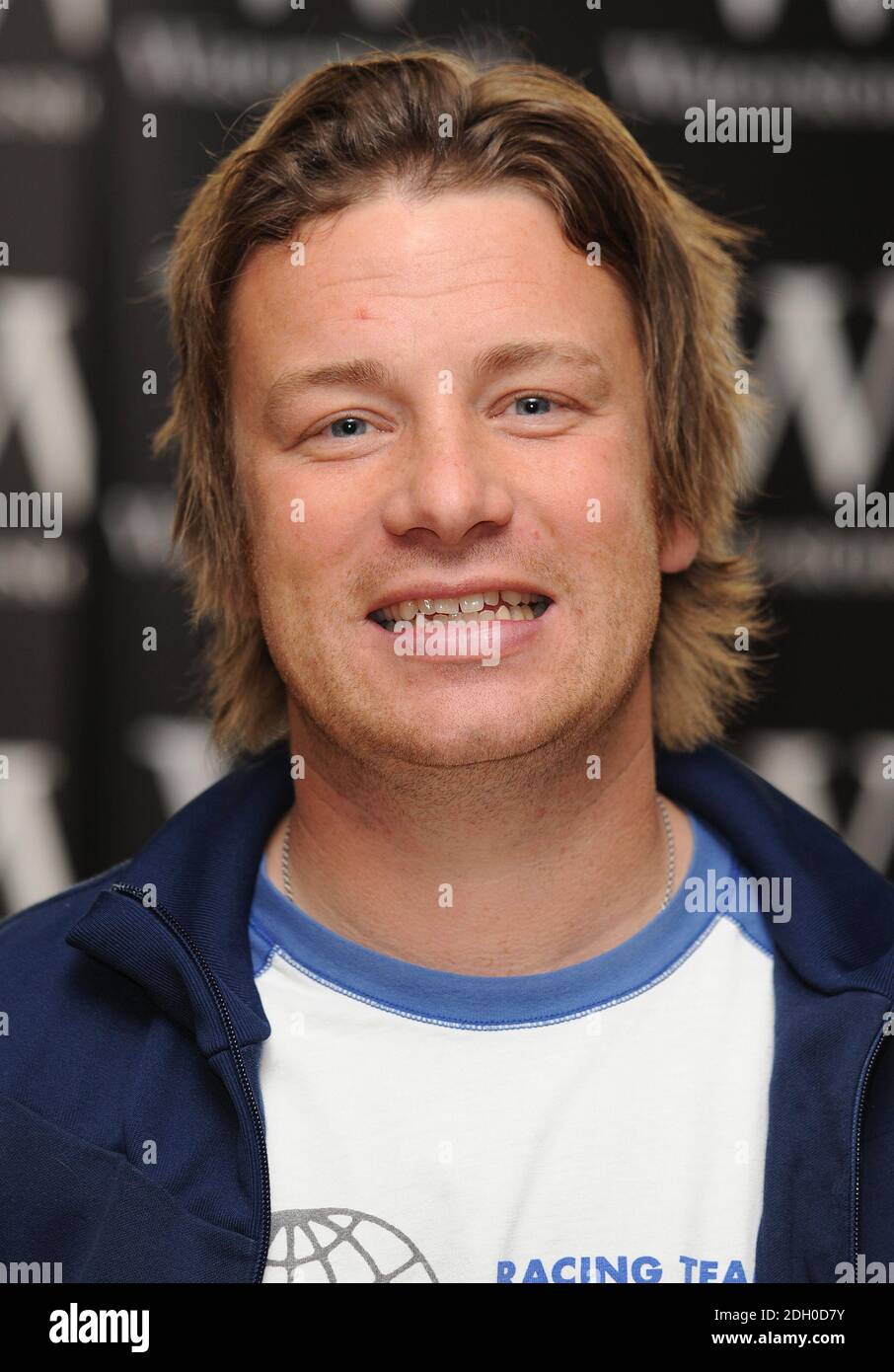 Jamie Oliver signs copies of his new book 'Jamie's Ministry of Food' at ...