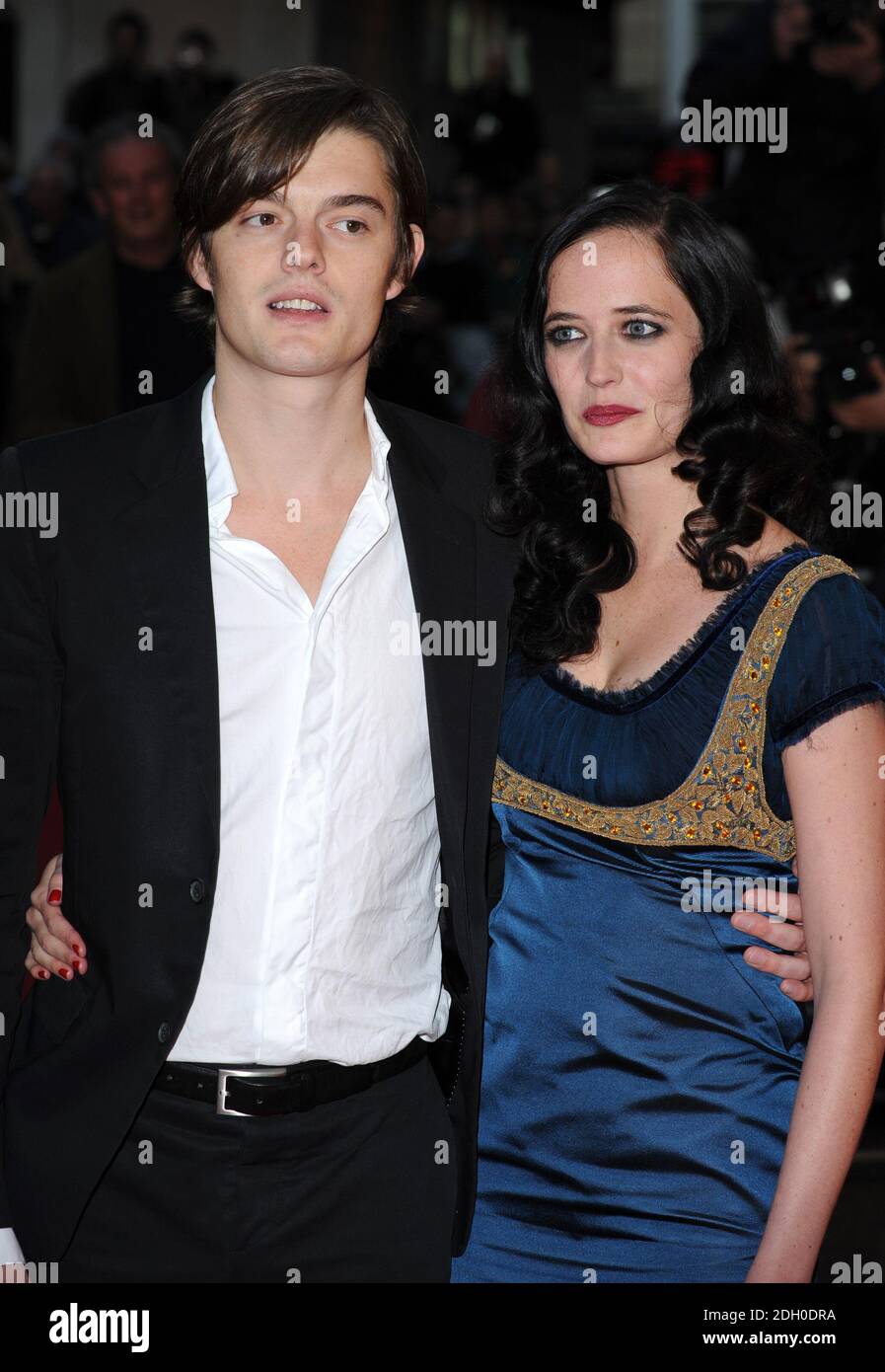 Sam Riley and Eva Green arriving at the London Film Festival Screening ...