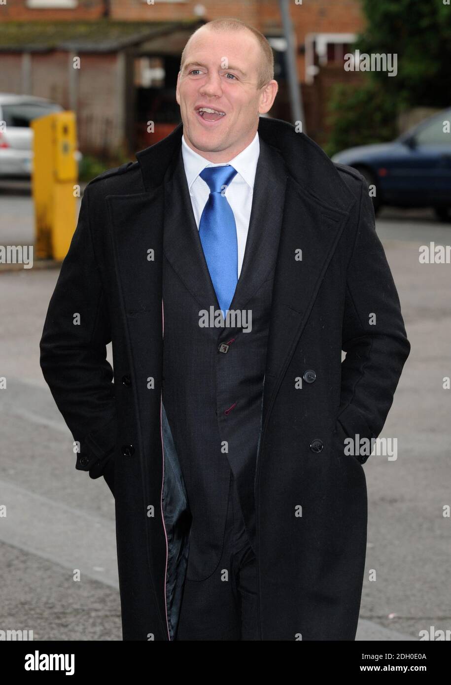 Rugby player Mike Tindall arrives at Newbury Magistrates Court in West ...